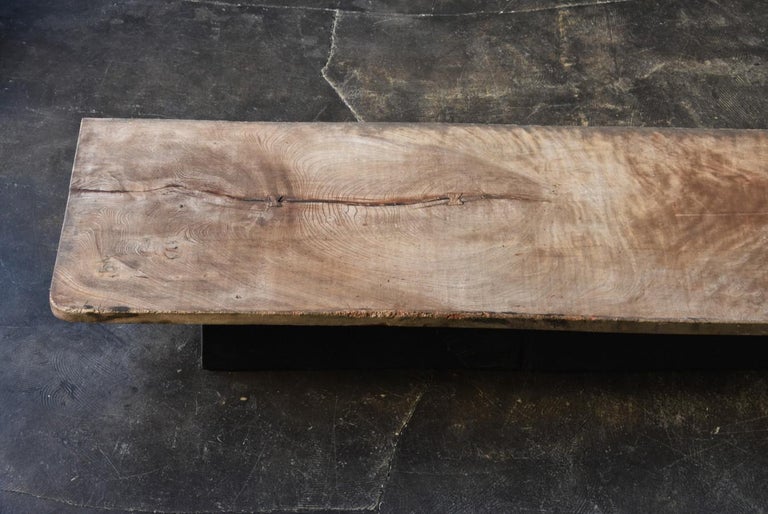 Japanese antique wooden low table/primitive sofa table/1870-1920 For ...