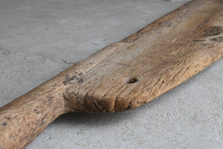 Japanese Antique Wooden Oar 1800s-1860s / Folk Tools Wabisabi Mingei ...