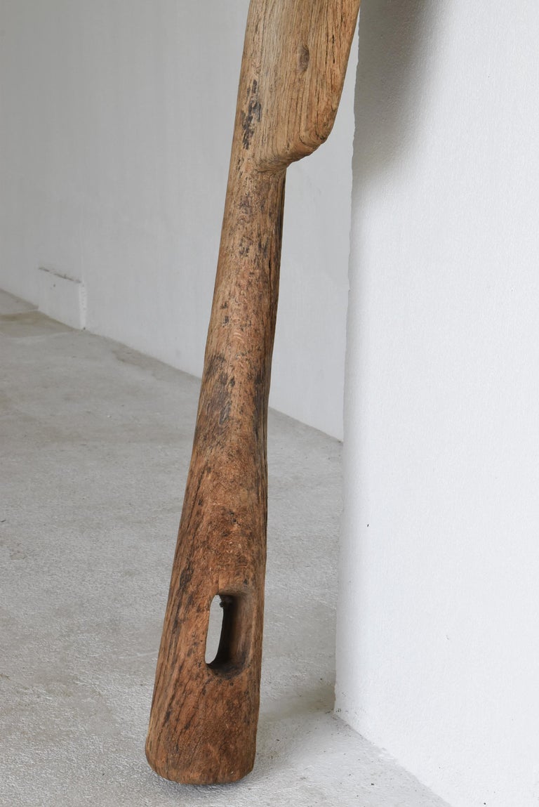 Japanese Antique Wooden Oar 1800s-1860s / Folk Tools Wabisabi Mingei ...