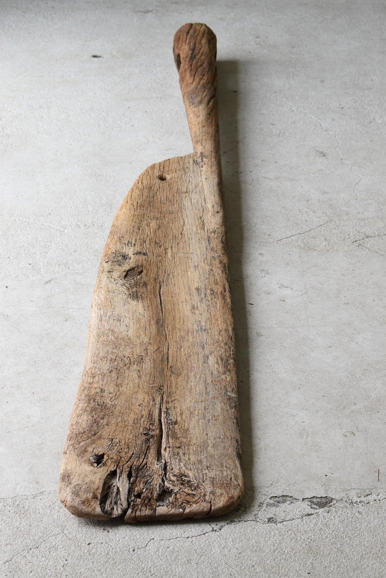Japanese Antique Wooden Oar 1800s-1860s / Folk Tools Wabisabi Mingei ...