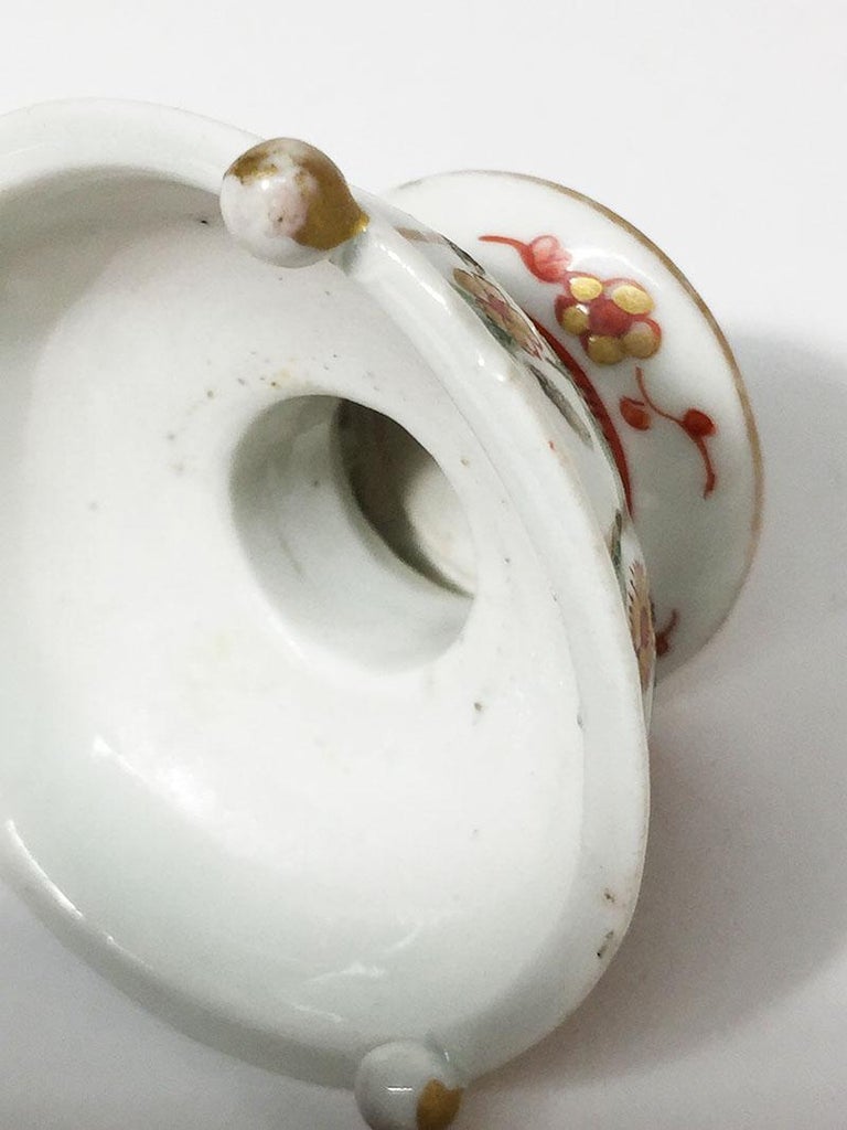 Japanese Arita, Amsterdams Bont, Tripod Salt Cellars, 1690-1730 For ...