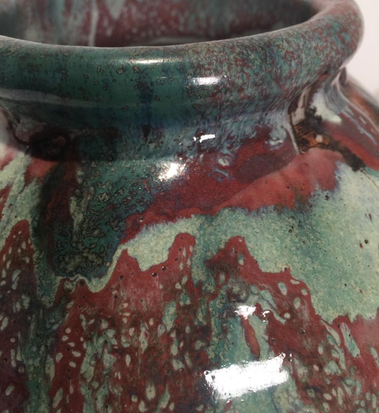 Japanese Art Pottery Sumida Gawa Vase For Sale at 1stDibs | sumida gawa ...
