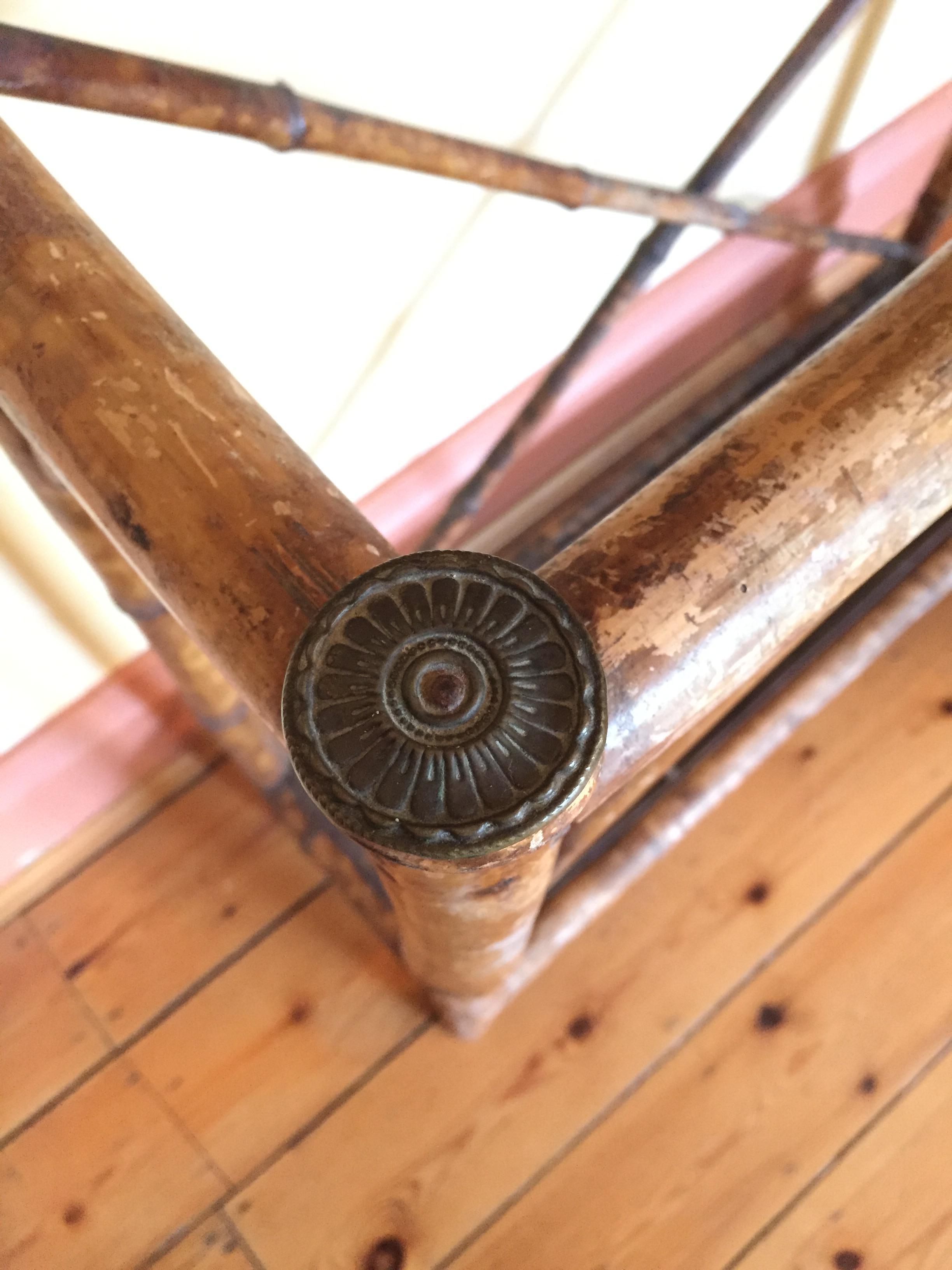 Japanese Bamboo and Lacquer Hall Stand, 19th Century Meiji Period ...