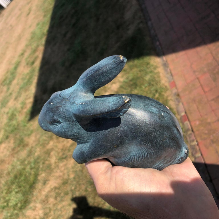 Japanese Big Blue Rabbits at 1stDibs