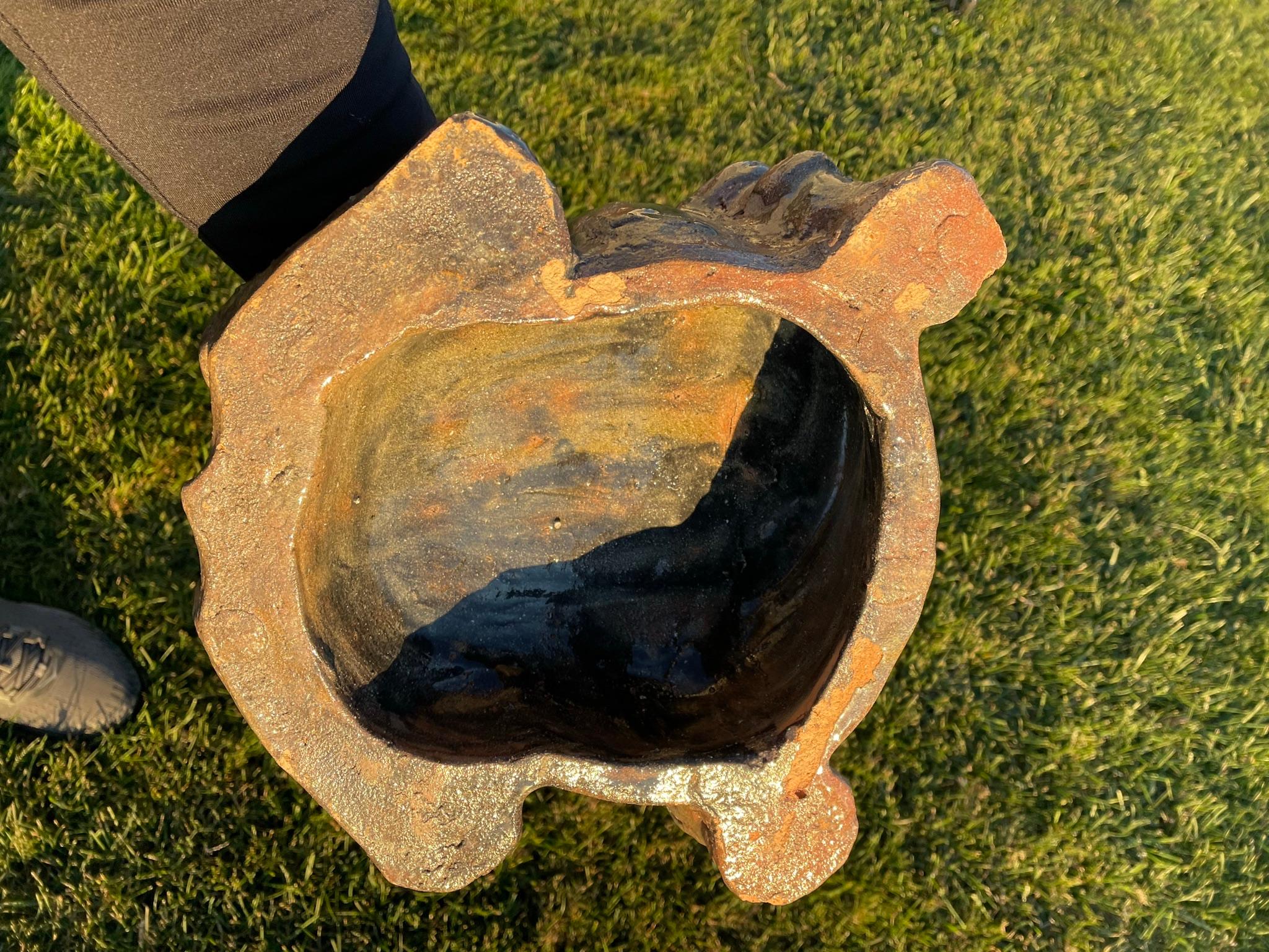 Japanese Big Old Garden Bull Frog Toad at 1stDibs | big old bullfrog ...