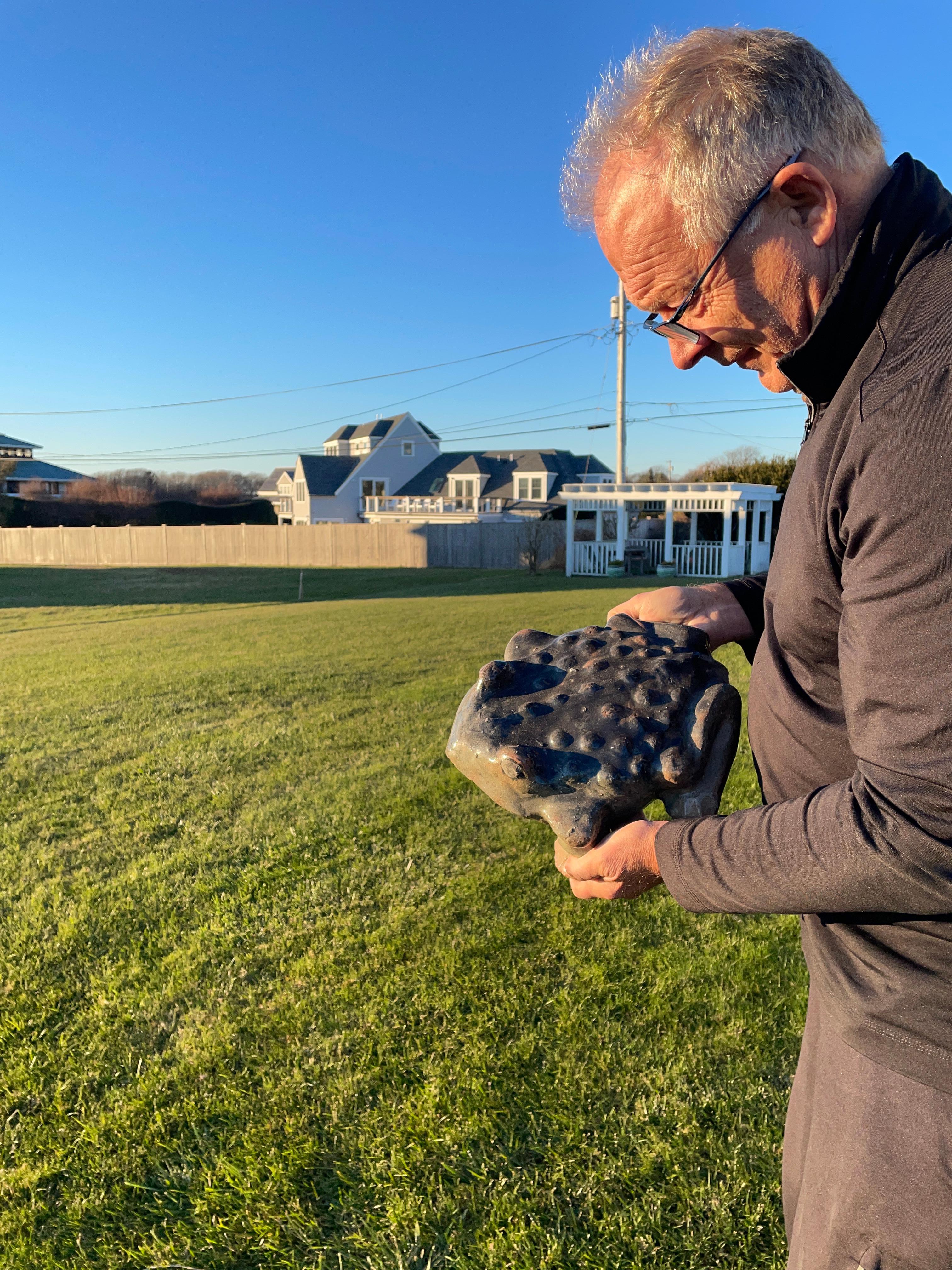 Japanese Big Old Garden Bull Frog Toad at 1stDibs | big old bullfrog ...
