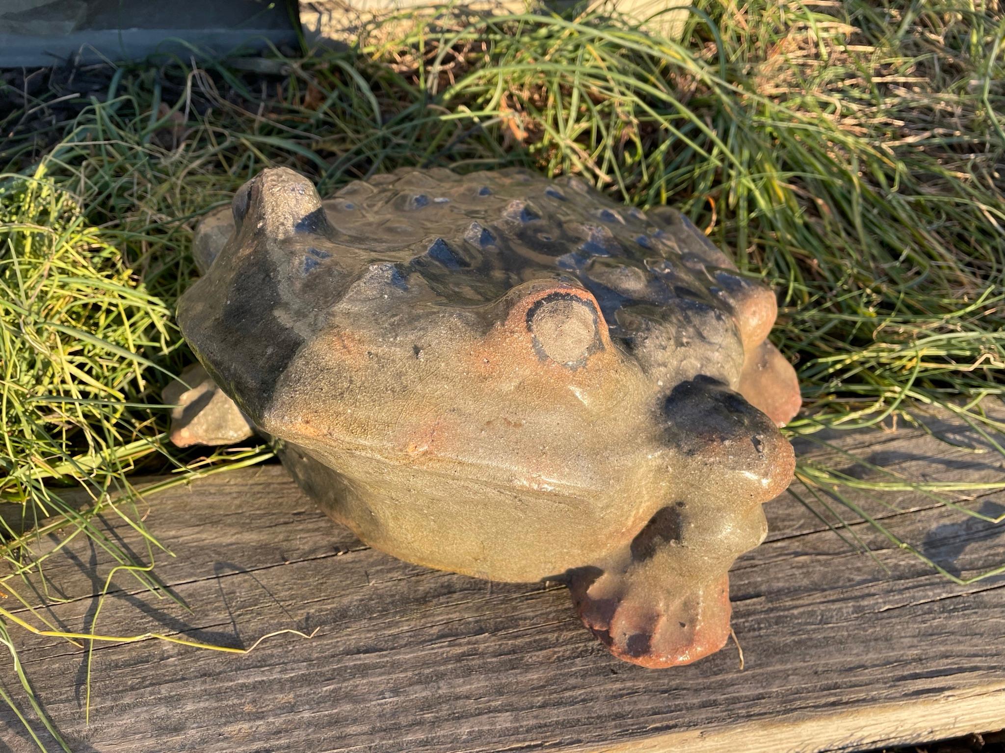 Japanese Big Old Garden Bull Frog Toad at 1stDibs | big old bullfrog ...