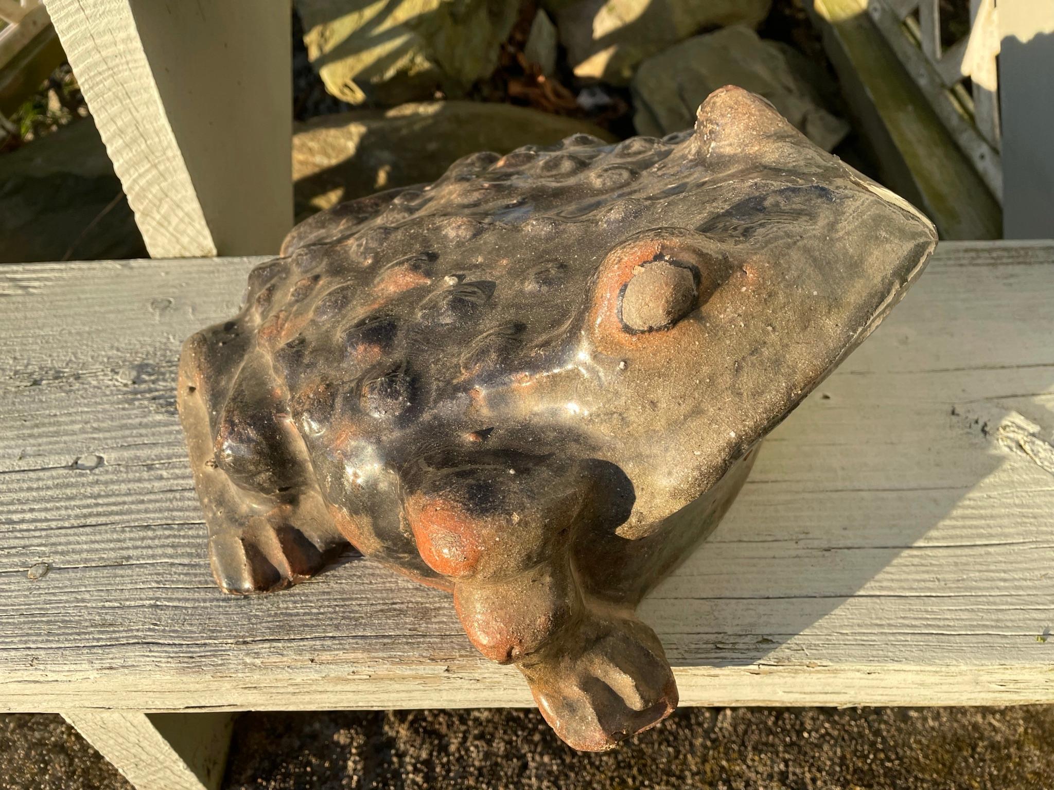 Japanese Big Old Garden Bull Frog Toad at 1stDibs | big old bullfrog ...