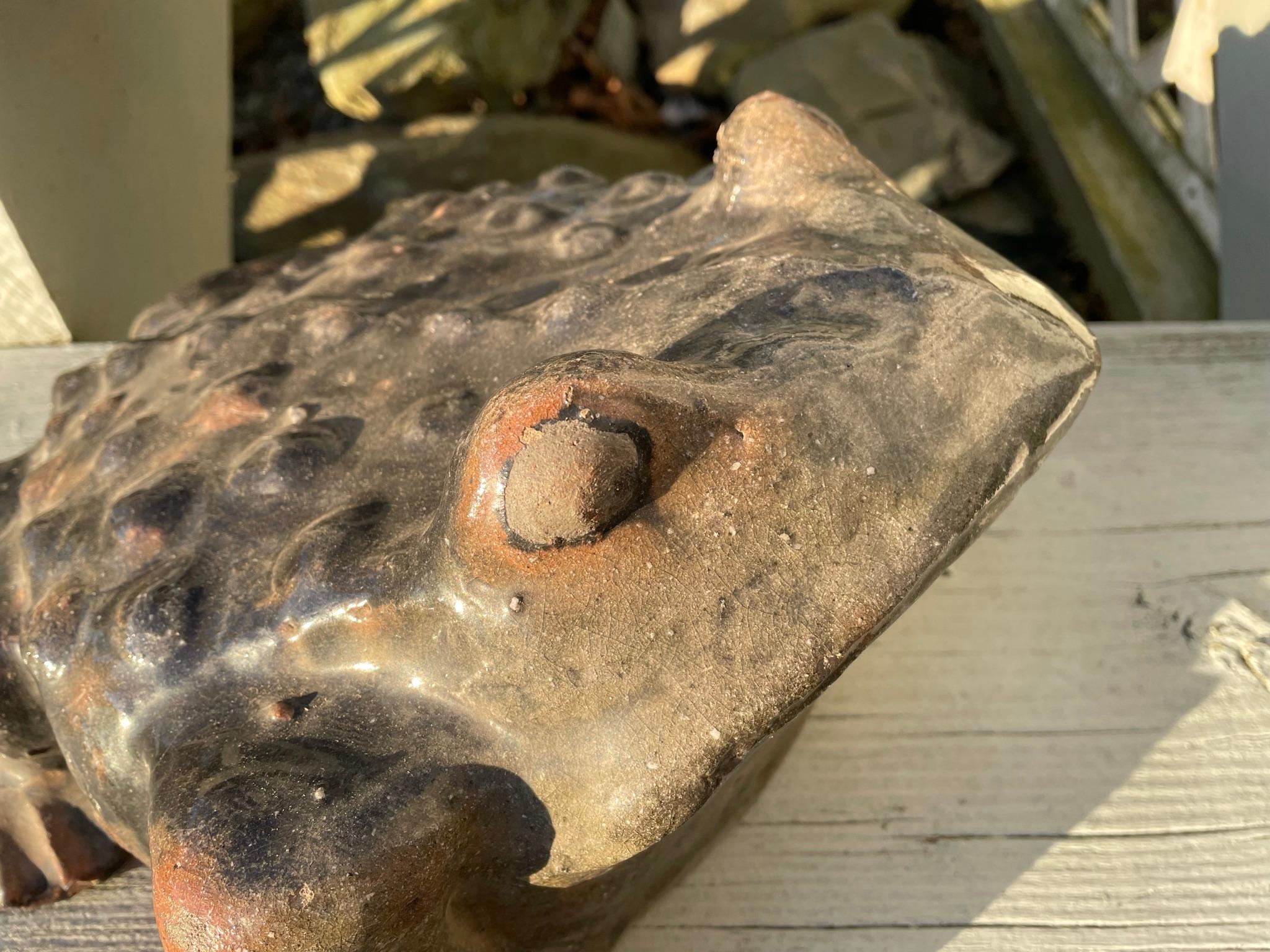 Japanese Big Old Garden Bull Frog Toad at 1stDibs | big old bullfrog ...