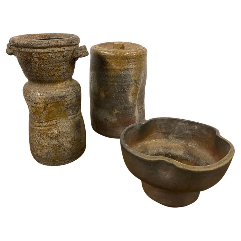 Japanese Bizen Ware Pottery For Sale at 1stDibs