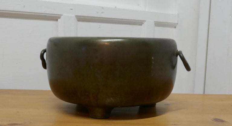 Japanese Bronze Brazier at 1stDibs