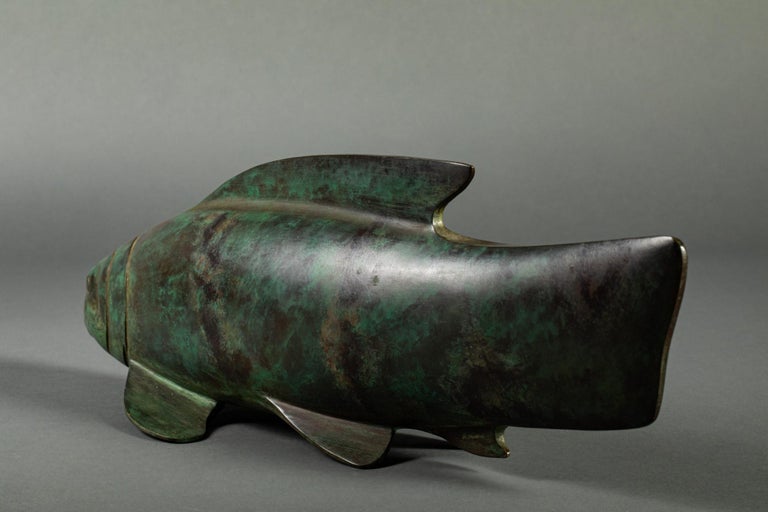Japanese Bronze Carp For Sale at 1stDibs