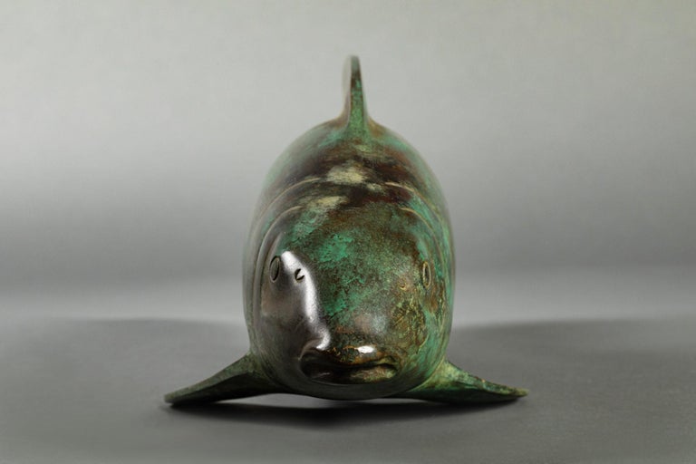 Japanese Bronze Carp For Sale at 1stDibs