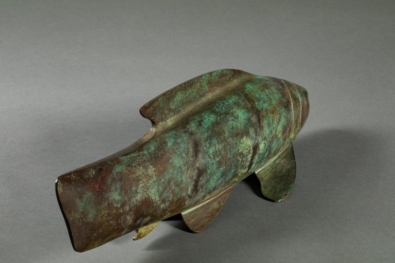 Japanese Bronze Carp For Sale at 1stDibs