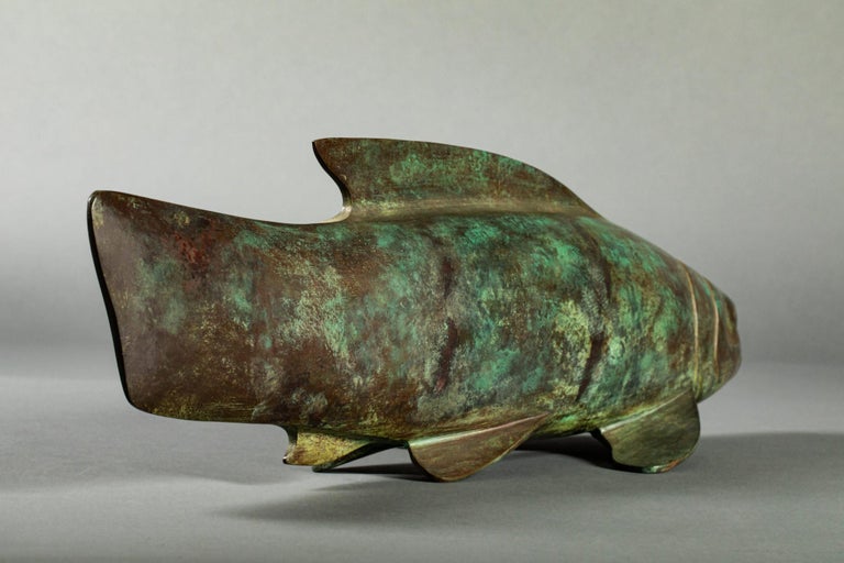 Japanese Bronze Carp For Sale at 1stDibs