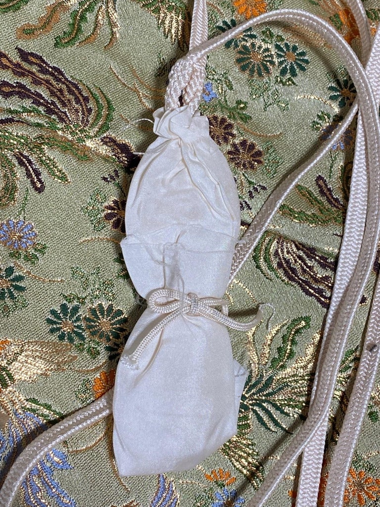 Japanese Buddhist Monk Priest 7 Column Silk Brocade Kesa Ceremonial ...