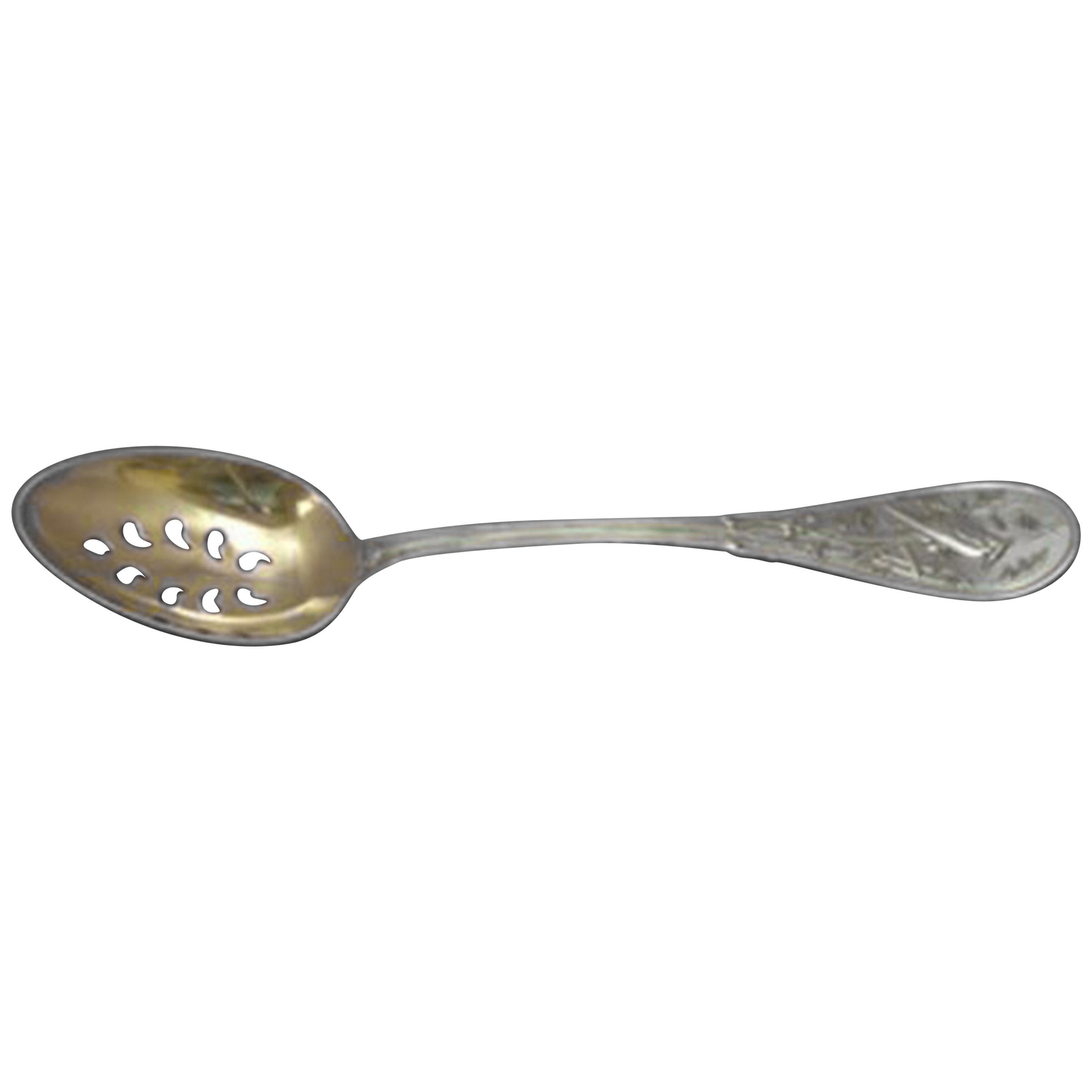 Shell and Thread by Tiffany and Co. Sterling Serving Spoon Pcd 9-Hole ...