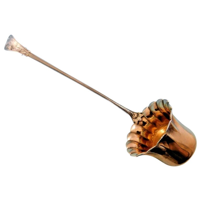 Japanese by Tiffany and Co. Sterling Silver Toddy Ladle Rose Gold For ...