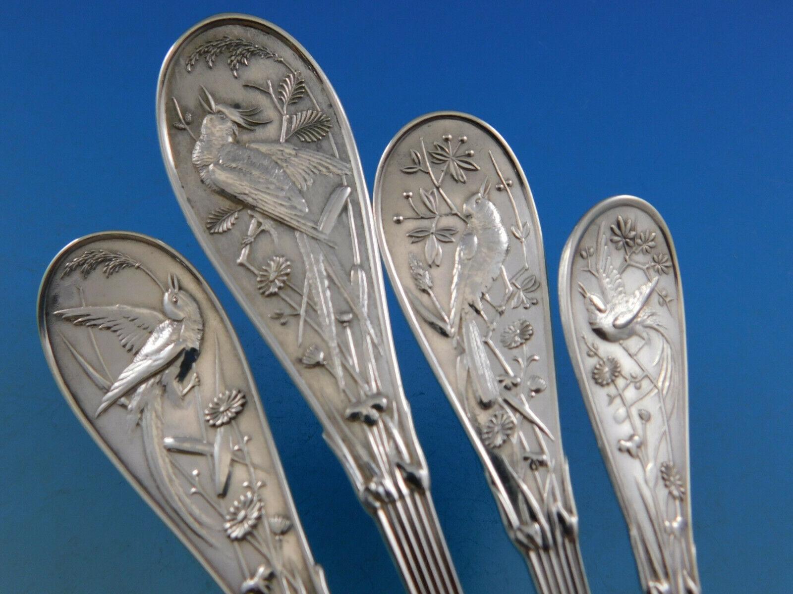 Japanese by Tiffany Co Sterling Silver Flatware Set Service 57 Pcs ...