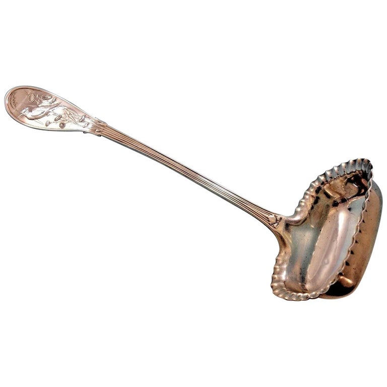 Japanese by Tiffany and Co. Sterling Silver Oyster Ladle Pie Crust Edge ...