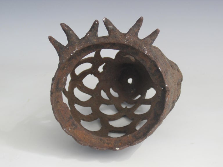 Japanese Cast Iron Eagle Tea House Garden Lantern For Sale at 1stDibs