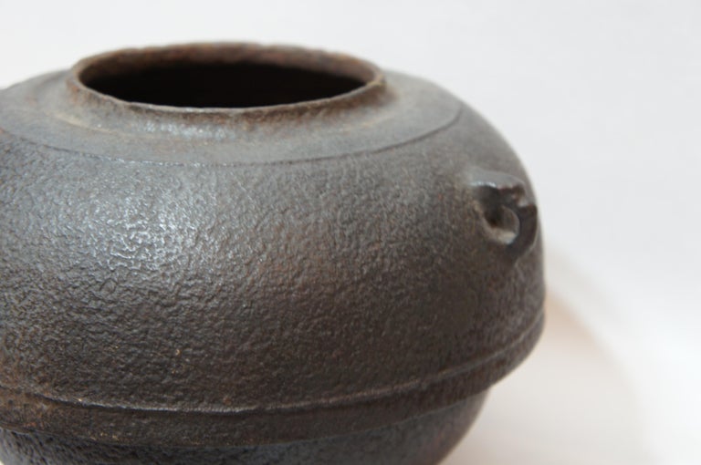 Japanese Cast Iron Tea Kettle for Tea Ceremony, Chagama, 1950s For Sale ...