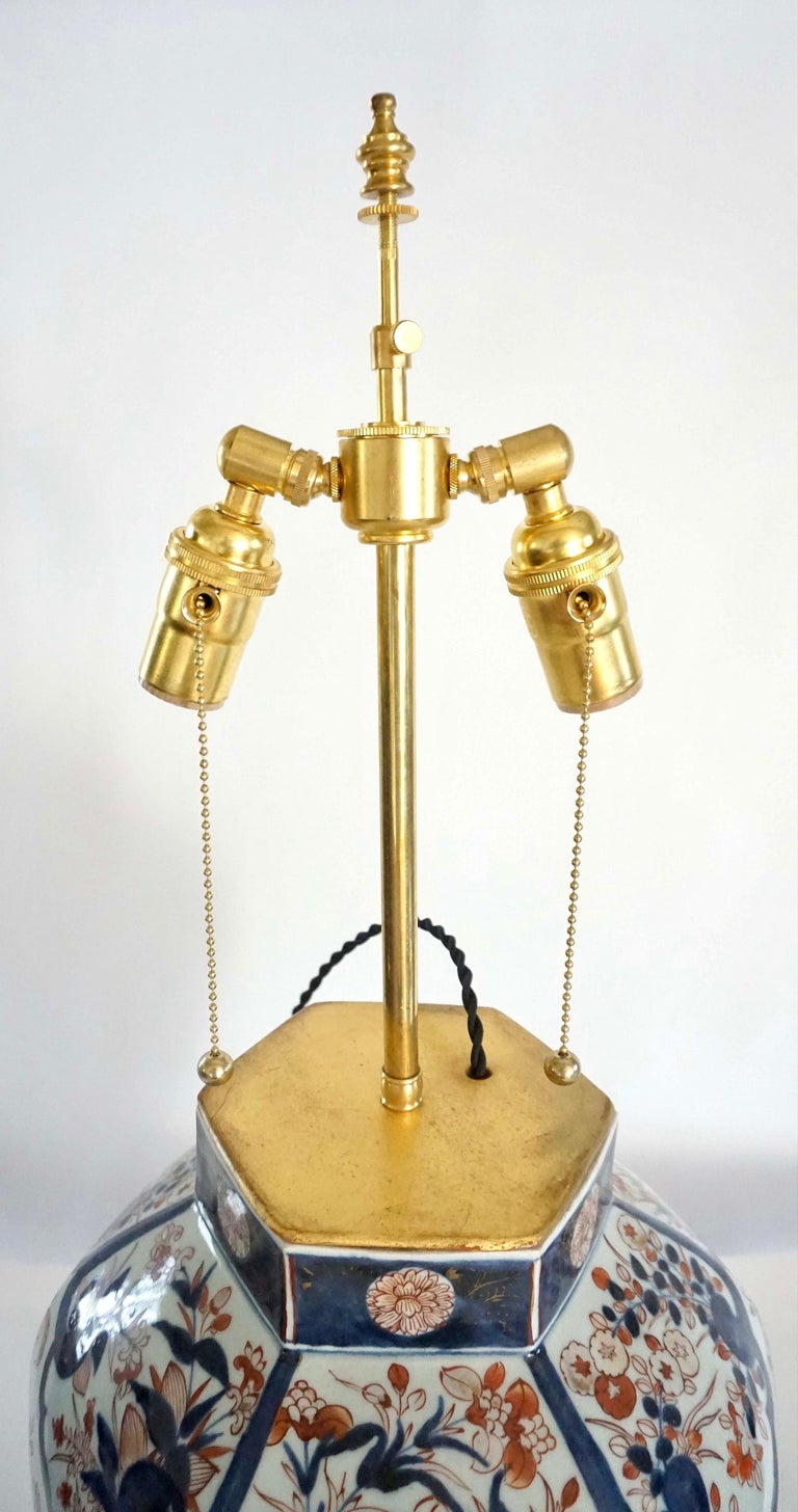 Japanese Edo Period Imari Porcelain Vase and Table Lamp, circa 1700 at ...