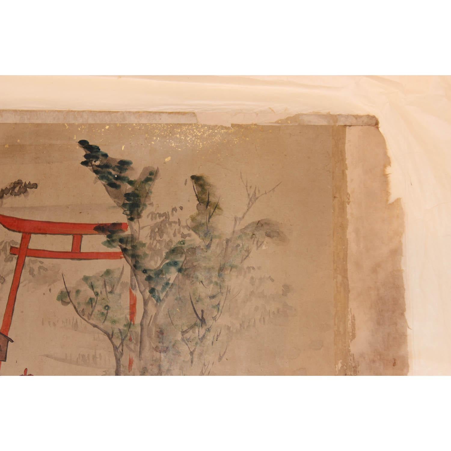Japanese Emaki, at the Shrine at 1stDibs