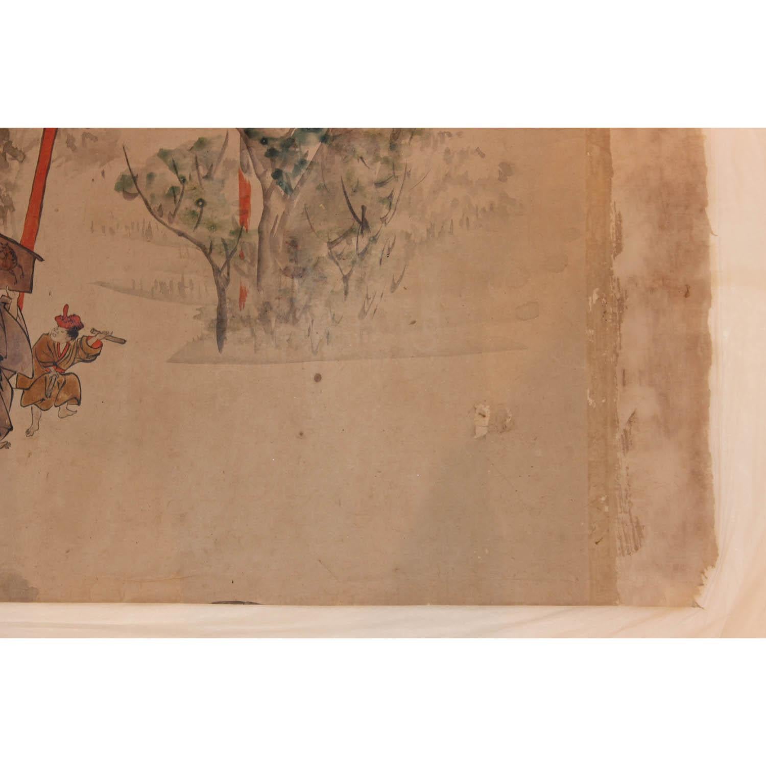 Japanese Emaki, at the Shrine at 1stDibs