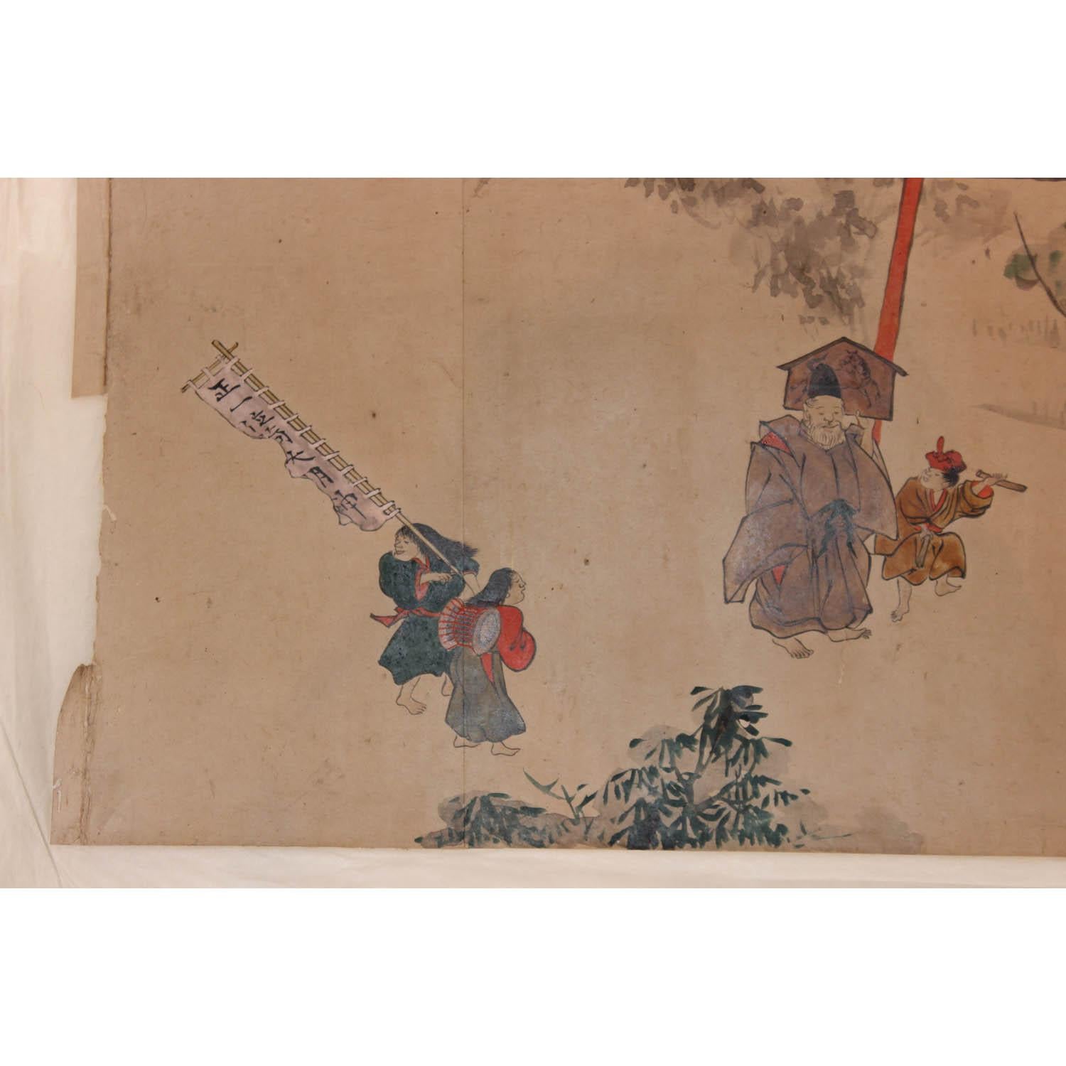 Japanese Emaki, at the Shrine at 1stDibs