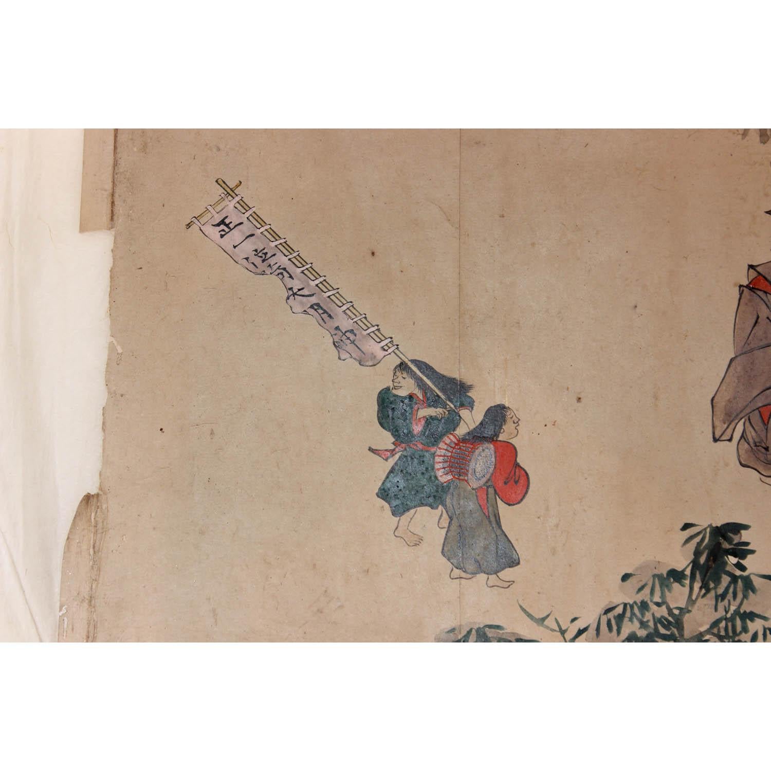 Japanese Emaki, at the Shrine at 1stDibs