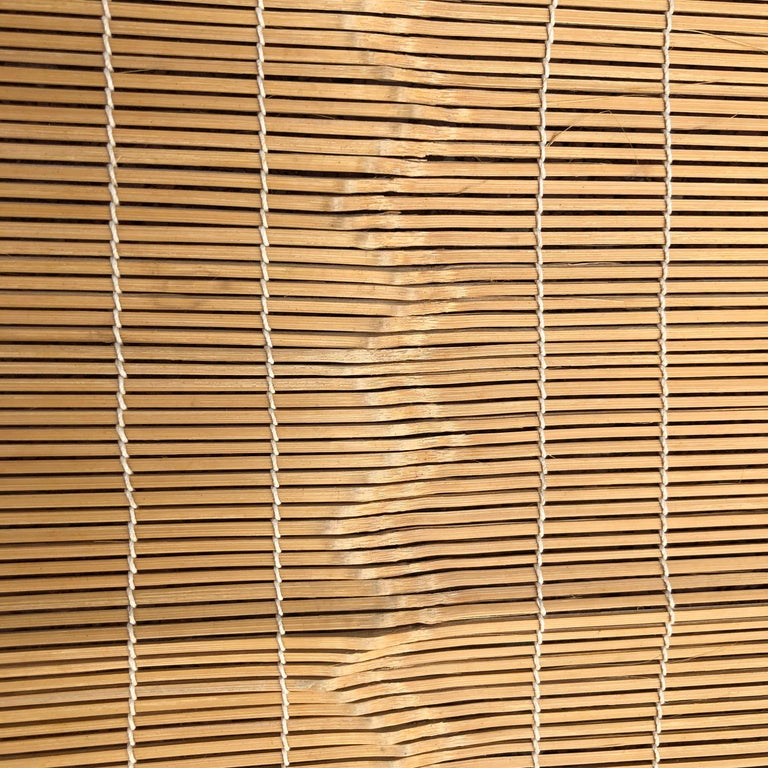 Japanese Fine Set Four Silk and Bamboo Blinds or Screens "Sudare ...