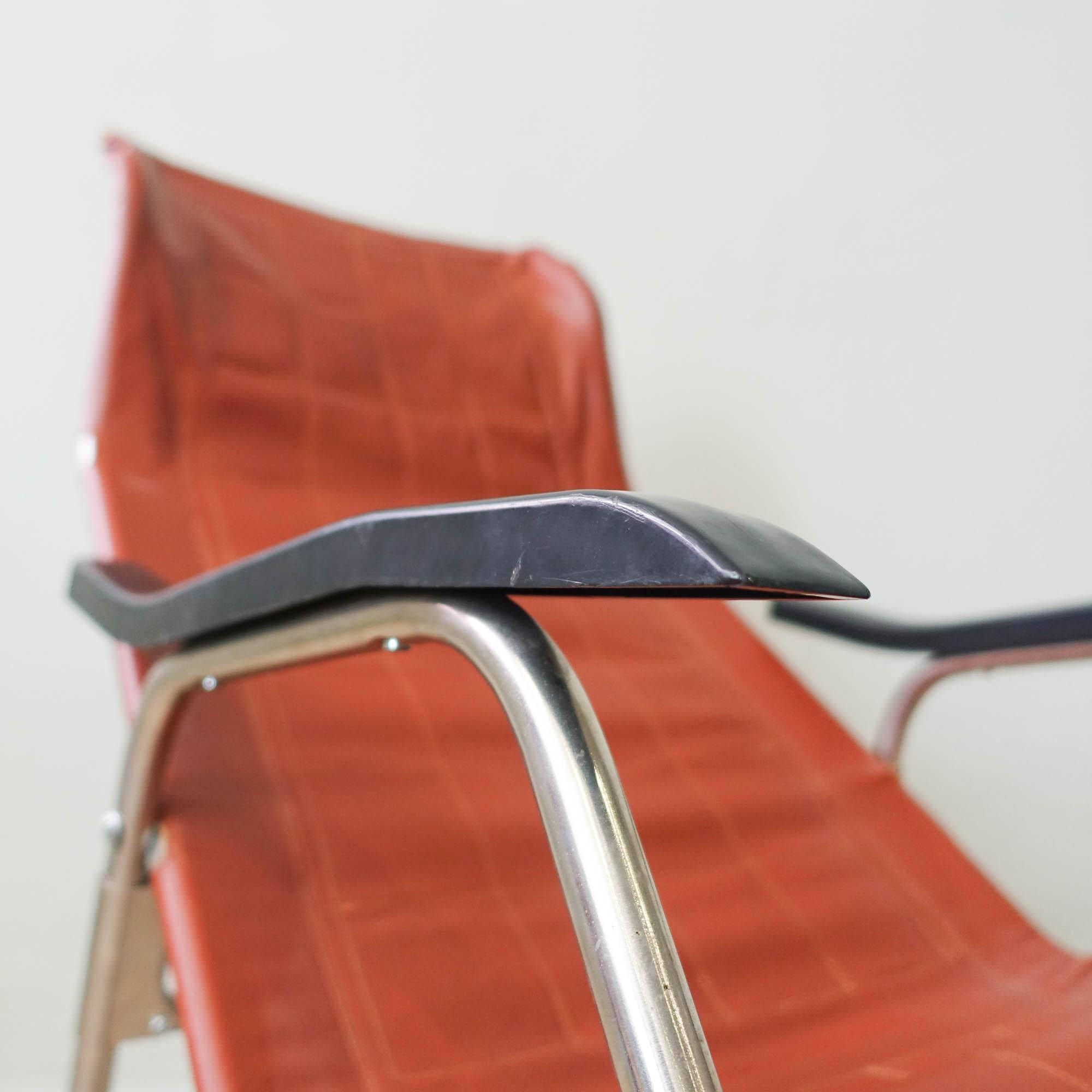 Japanese Foldable Rocking Chair by Takeshi Nii, 1950's at 1stDibs