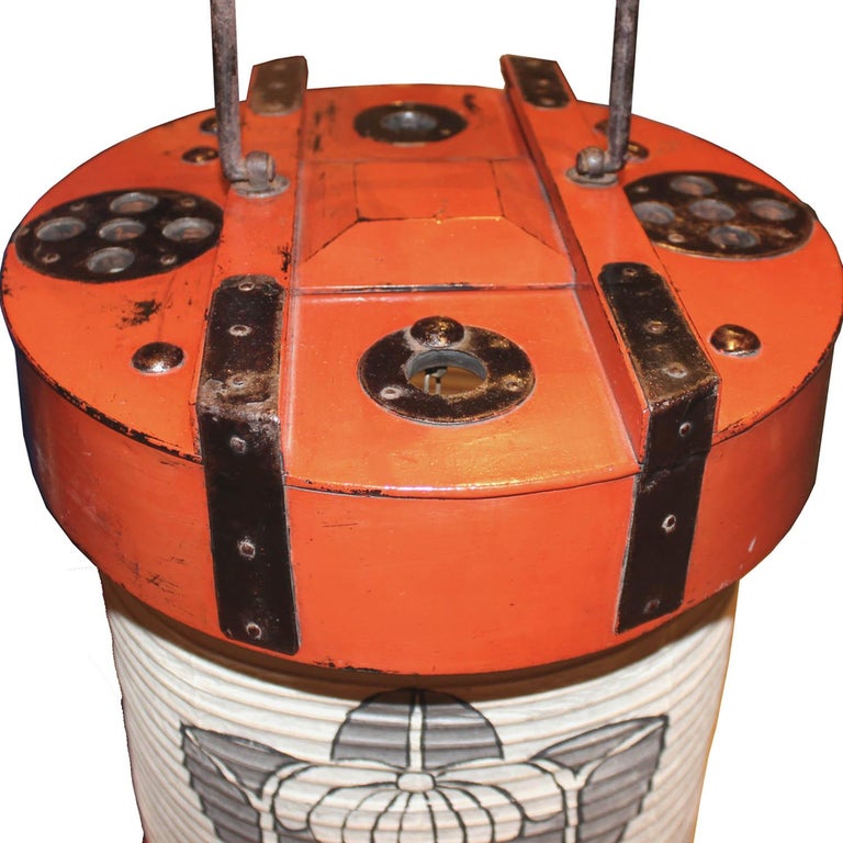 Japanese Folding Paper Andon at 1stDibs