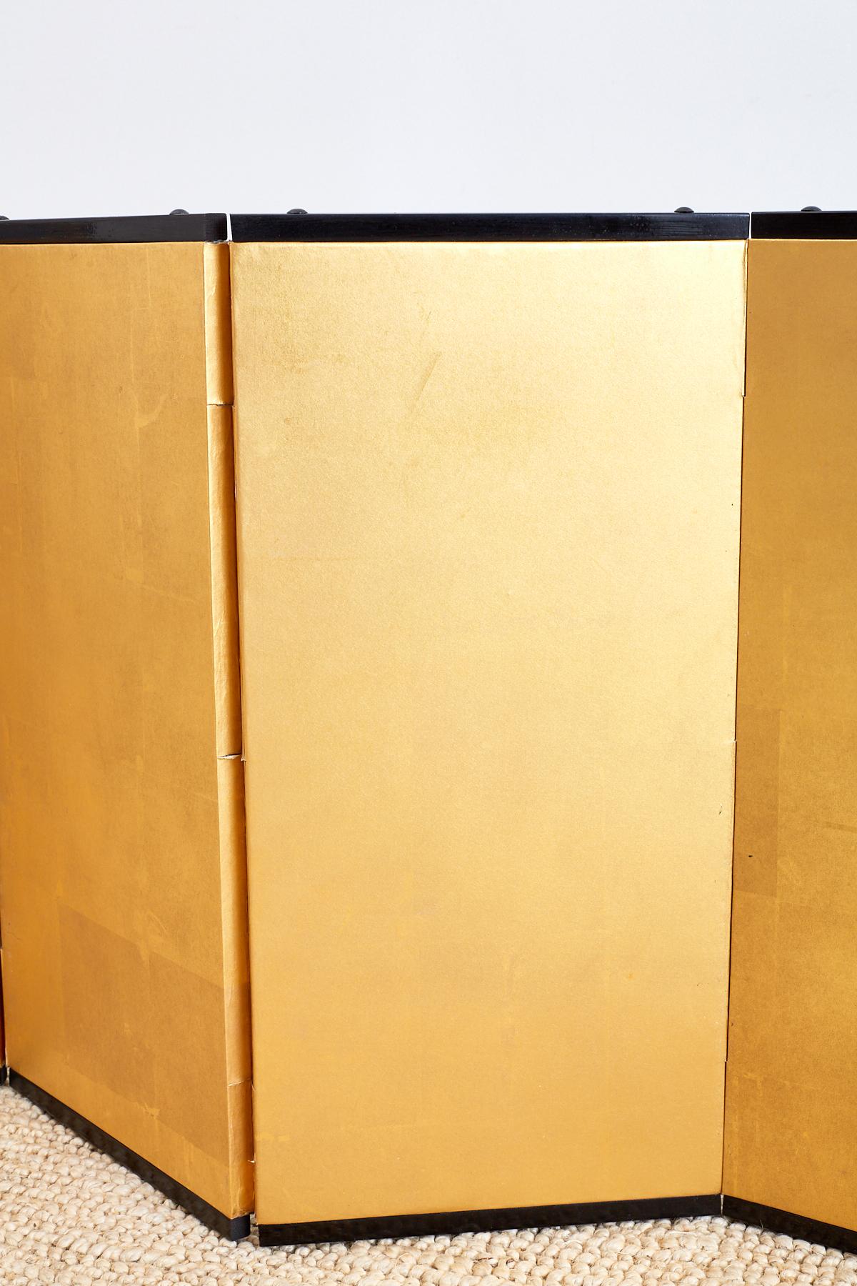 Japanese Four-Panel Gold Leaf Table Screen at 1stDibs | japanese table ...