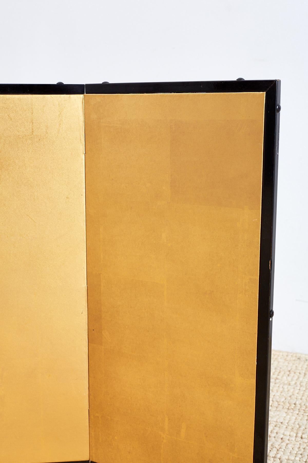 Japanese Four-Panel Gold Leaf Table Screen at 1stDibs | japanese table ...