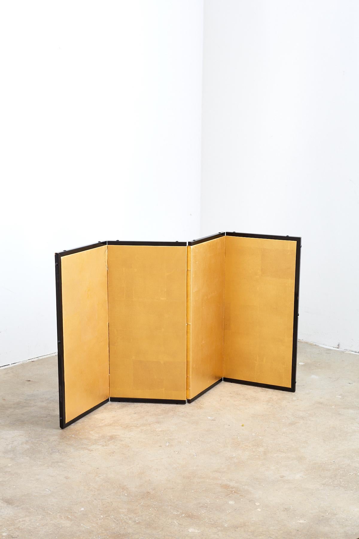 Japanese Four-Panel Gold Leaf Table Screen at 1stDibs | japanese table ...