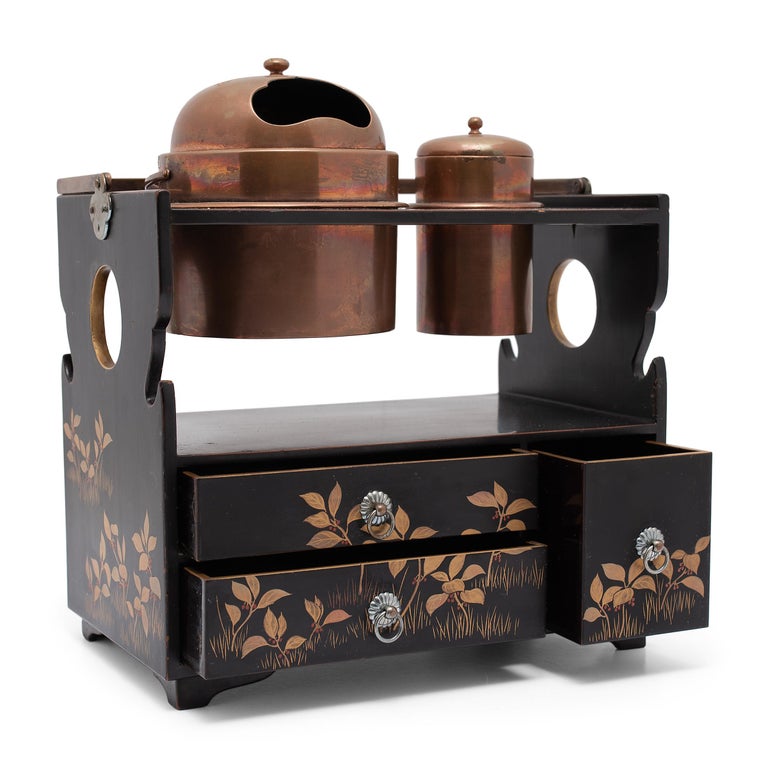 Japanese Gilt Hiramaki-e Tabako-Bon, c. 1930 at 1stDibs
