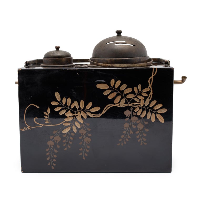 Japanese Gilt Takamaki-E Tabako-Bon, C. 1850 For Sale at 1stDibs