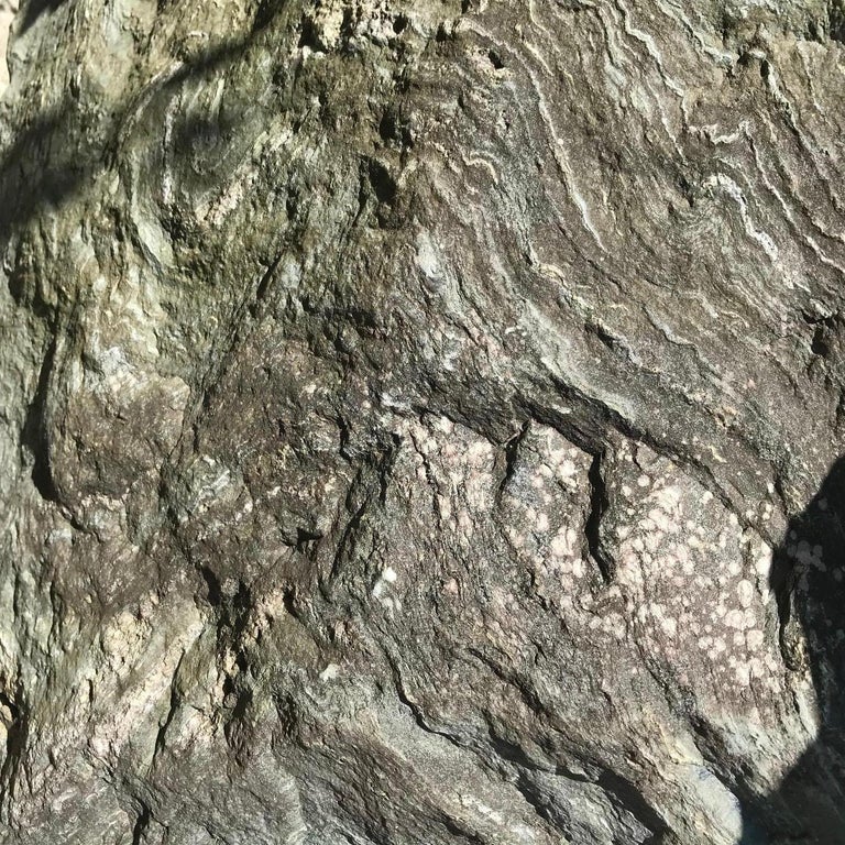 Japanese Green "Shikoku" Stone Spirit Lantern, One of a Kind Masterwork ...