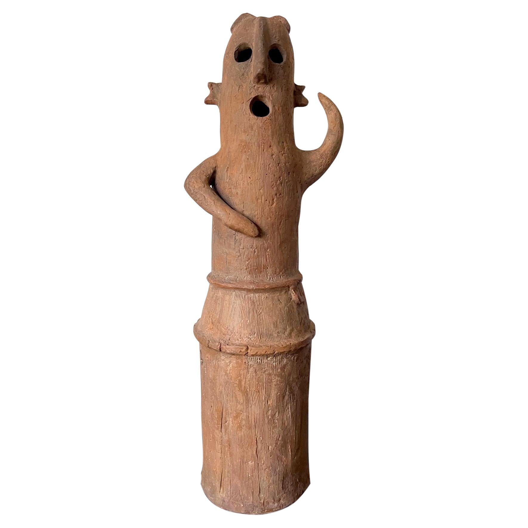 Rare Ancient Japanese Kofun Period Haniwa Pottery Head of a Lady - 300 ...