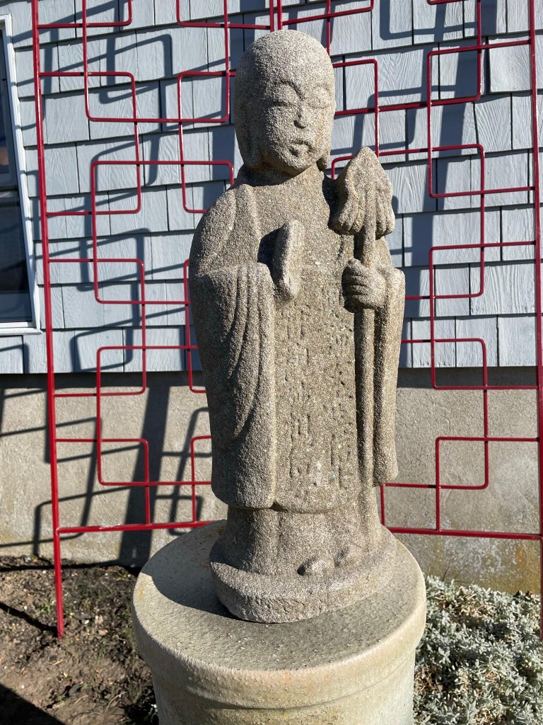 Japanese Huge 1793 Spiritual Guardian Of Children and Travelers at 1stDibs