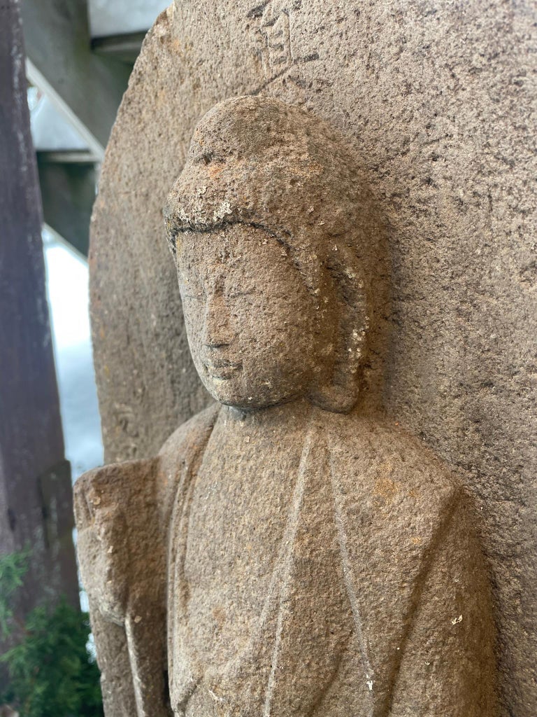 Japanese Huge Antique Spiritual Guardian of Children and Travelers ...