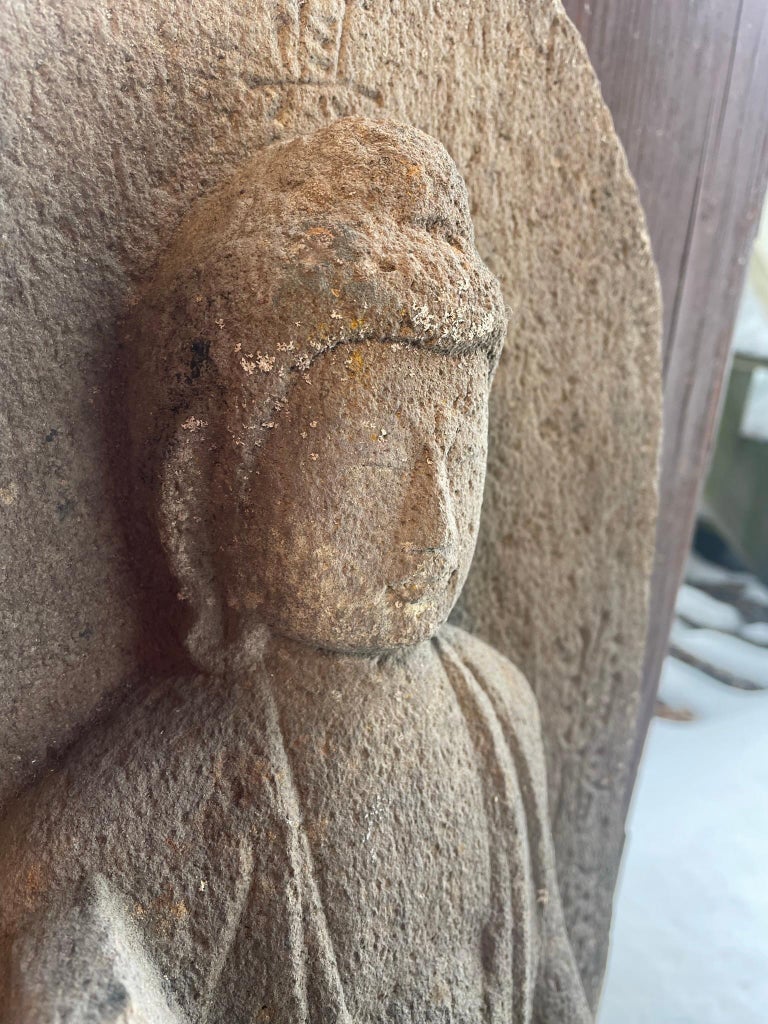 Japanese Huge Antique Spiritual Guardian of Children and Travelers ...