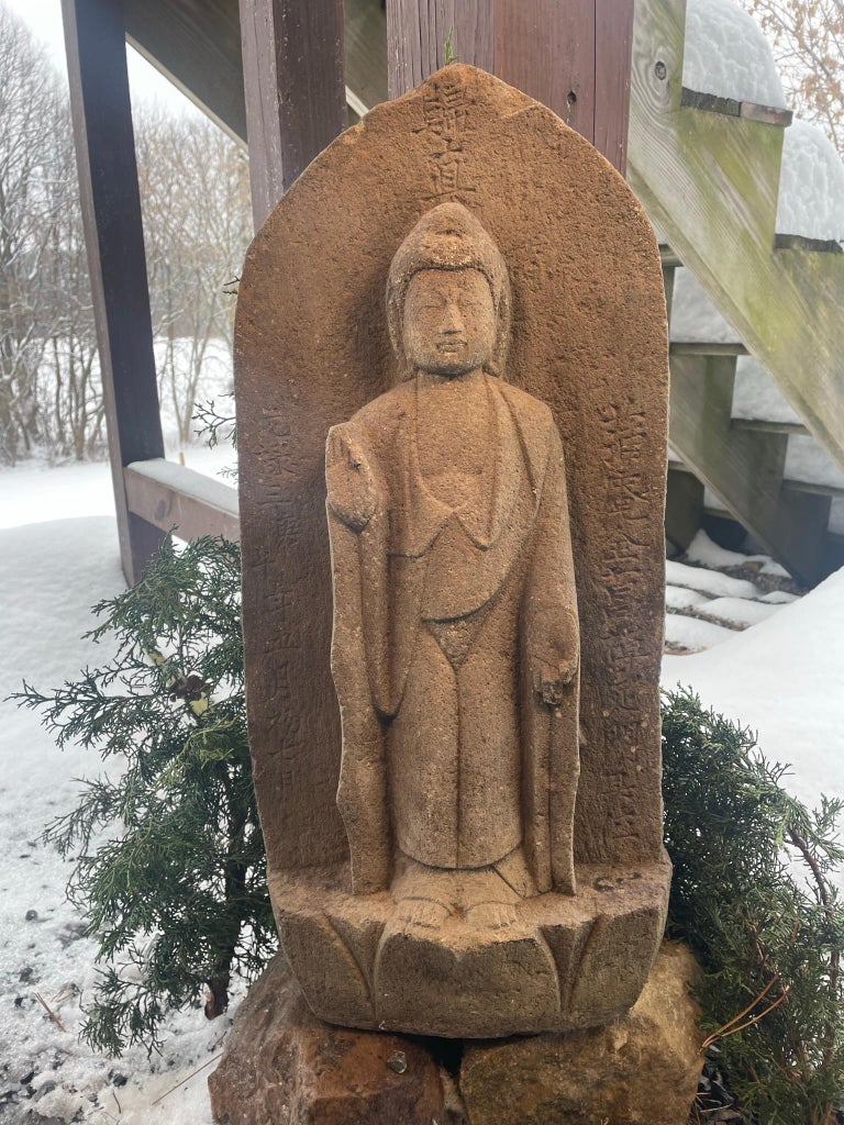 Japanese Huge Antique Spiritual Guardian of Children and Travelers ...