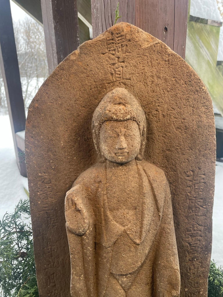 Japanese Huge Antique Spiritual Guardian of Children and Travelers ...