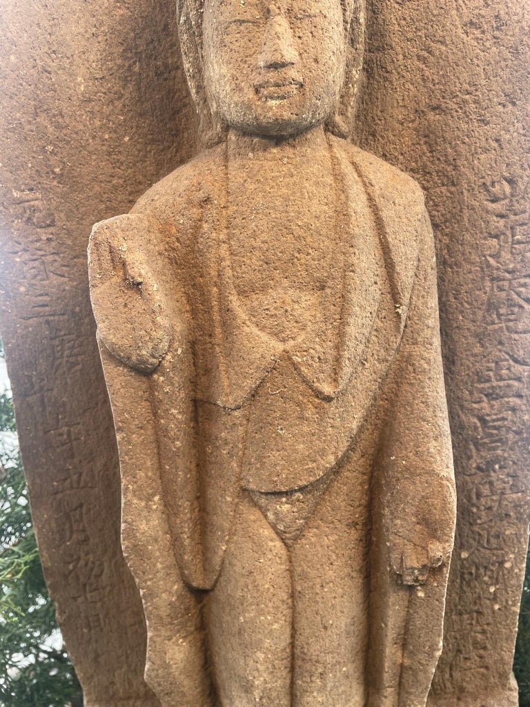 Japanese Huge Antique Spiritual Guardian of Children and Travelers ...