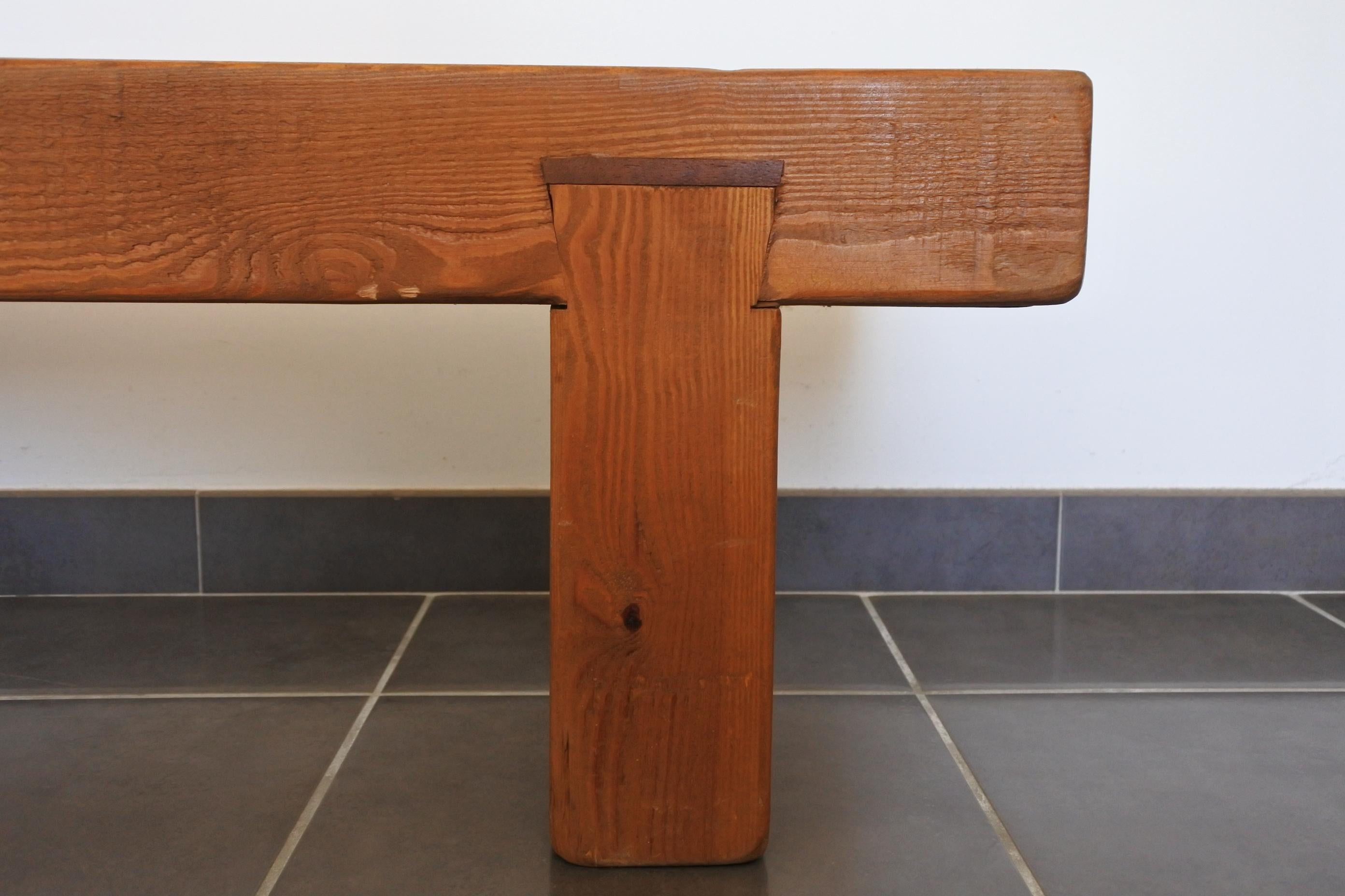 Japanese Inspired Studio Wood Bench, France, 1960s at 1stDibs ...