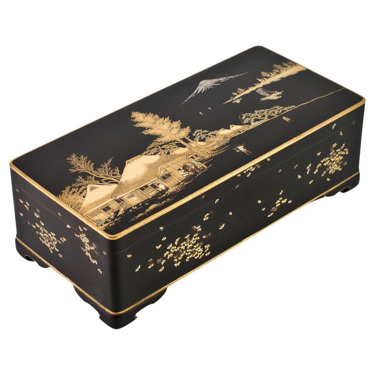 Japanese Iron Box by the Komai Company of Kyoto For Sale at 1stDibs