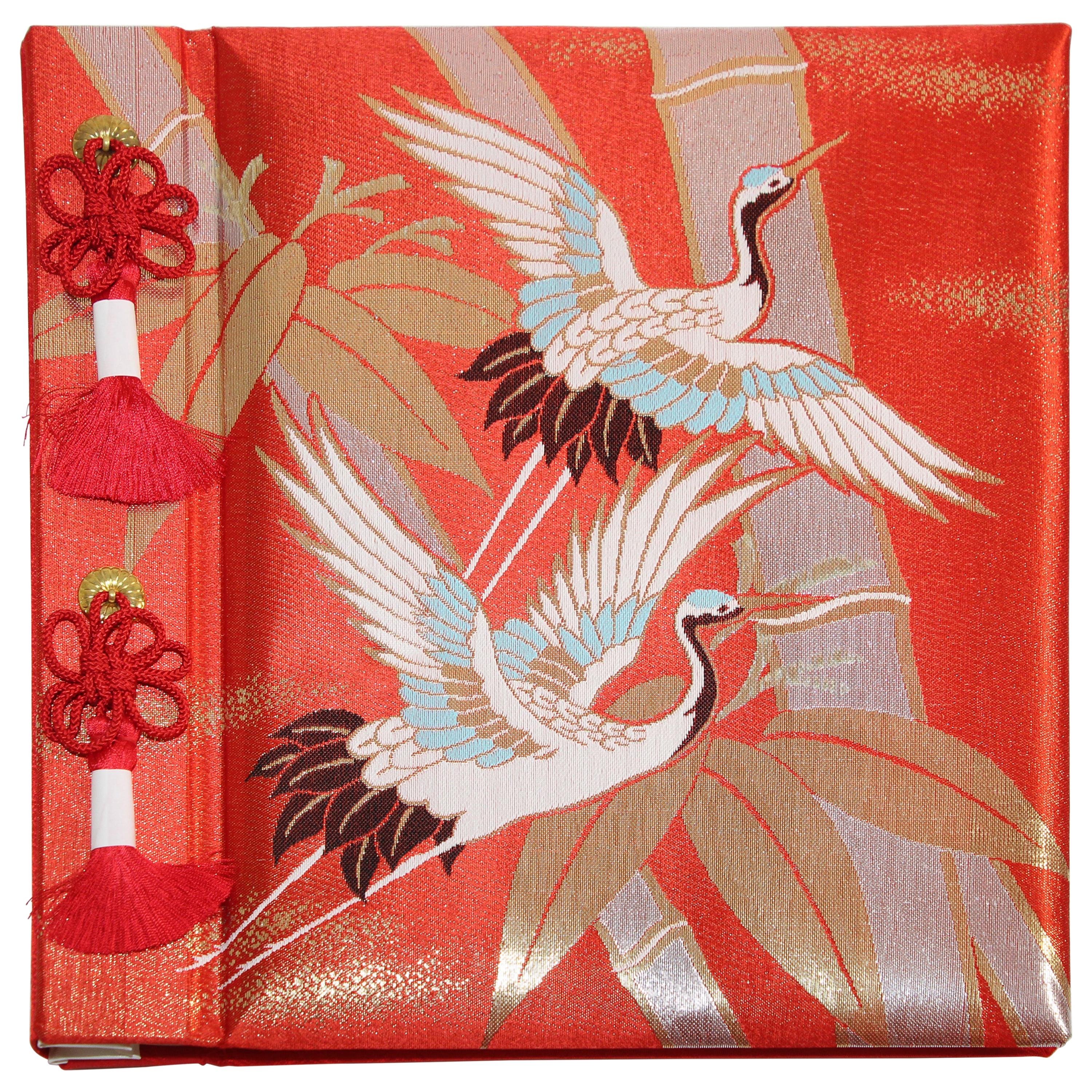 Japanese Silk Art - 500 For Sale on 1stDibs